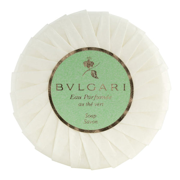 Bvlgari Bulgari Au the Vert Green Tea Pleated Soap, Set of 6 Bars (2.6 ...